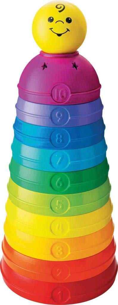 Fisher Price K7166 Stack & Roll Cups Toy