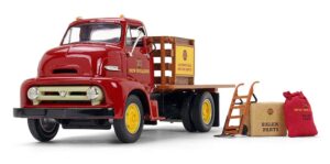 first gear new holland parts & service: '53 ford coe half-stake truck with load