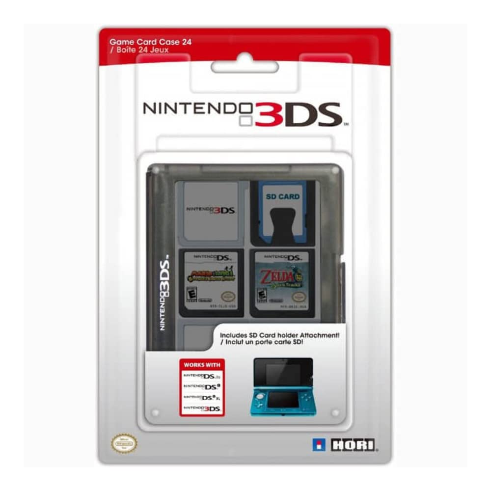 Nintendo 3DS Game Card Case 24 - Black