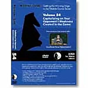 roman's lab - volume 54 - capitalizing on your opponent's weakness created in the game chess dvd