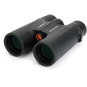 celestron – outland x 10x42 binoculars – waterproof & fogproof binoculars – full-size binoculars for adults with 10x magnification – multi–coated optics and bak–4 prisms – protective rubber armoring