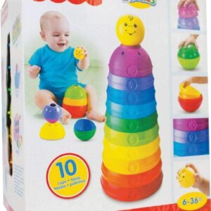 Fisher Price K7166 Stack & Roll Cups Toy