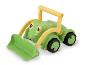 melissa & doug sunny patch froggy bulldozer vehicle toy