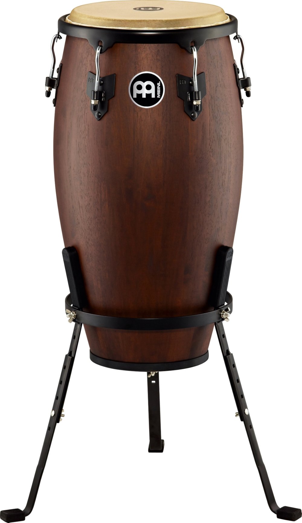 Meinl Percussion HC12VWB-M Headliner Designer Series 12-Inch Conga with Basket Stand, Vintage Wine Barrel, Matte