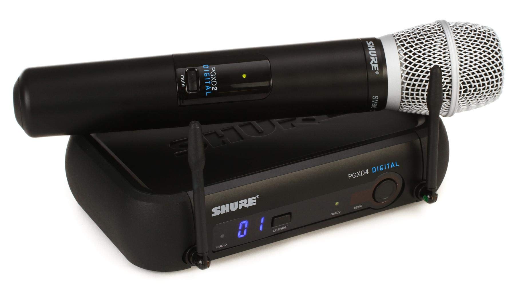 Shure PGXD24/SM86-X8 Digital Handheld Wireless System with SM58 Vocal Microphone