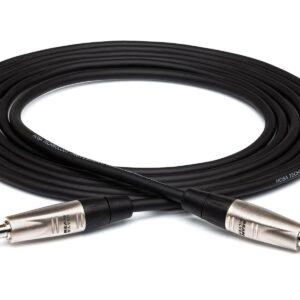 Hosa HSS-001.5 Pro Balanced Interconnect Cable - REAN 1/4-inch TRS Male to REAN 1/4-inch TRS Male - 1.5 foot