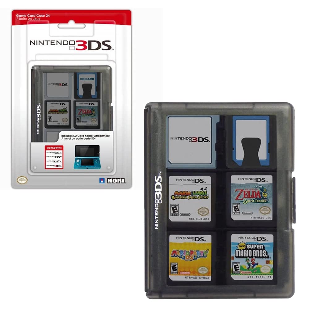 Nintendo 3DS Game Card Case 24 - Black