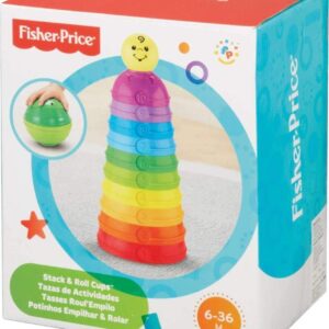 Fisher Price K7166 Stack & Roll Cups Toy