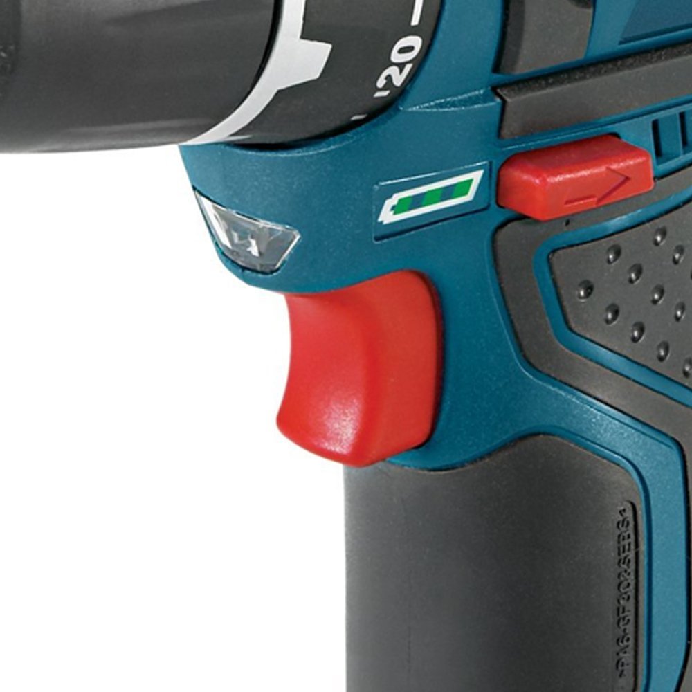 BOSCH PS31-2A 12V Max Lithium Ion 3/8in Compact 2 Speed Cordless Drill Driver Kit (Renewed)