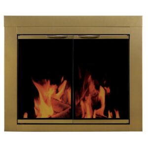 Pleasant Hearth Ashlynn Collection Fireplace Glass Door