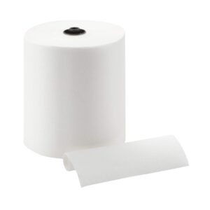 gp pro by georgia-pacific enmotion, 8" touchless paper towel roll, 89430, white, 700 feet per roll, 6 rolls per case