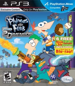 phineas and ferb: across the 2nd dimension - playstation 3