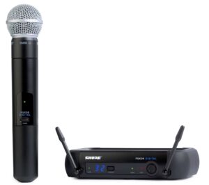 shure pgxd24/sm58-x8 digital handheld wireless system with sm58 vocal microphone