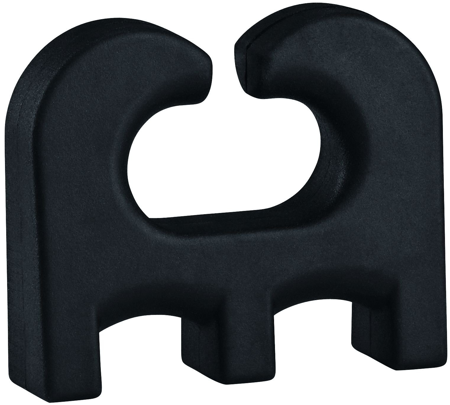 Meinl Percussion MCR-BK Rubber Conga Risers - Set of 4