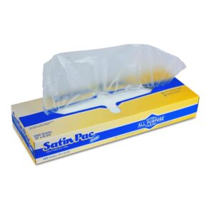 dixie satin-pac, s-15, clear, high-density polyethylene film, 10.75" length x 15" width by gp pro (georgia-pacific) (case of 10 pack, 1000 sheets per pack ), 15" w x 10.75" l