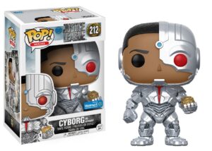 justice league pop! vinyl figure cyborg and motherbox [212]