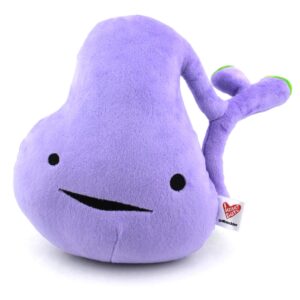 i heart guts gallbladder plush toy - you’ve got gall! - 8" educational organ stuffed animals - gallbladder surgery recovery gifts, ideal for doctors, nurses, graduation