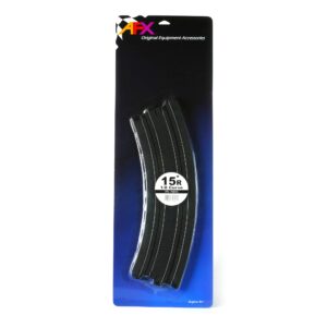 afx/racemasters track curve 15 1/8 pair afx70613 ho slot racing track