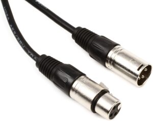 hosa ebu-005 xlr3f to xlr3m aes/ebu cable, 5 feet