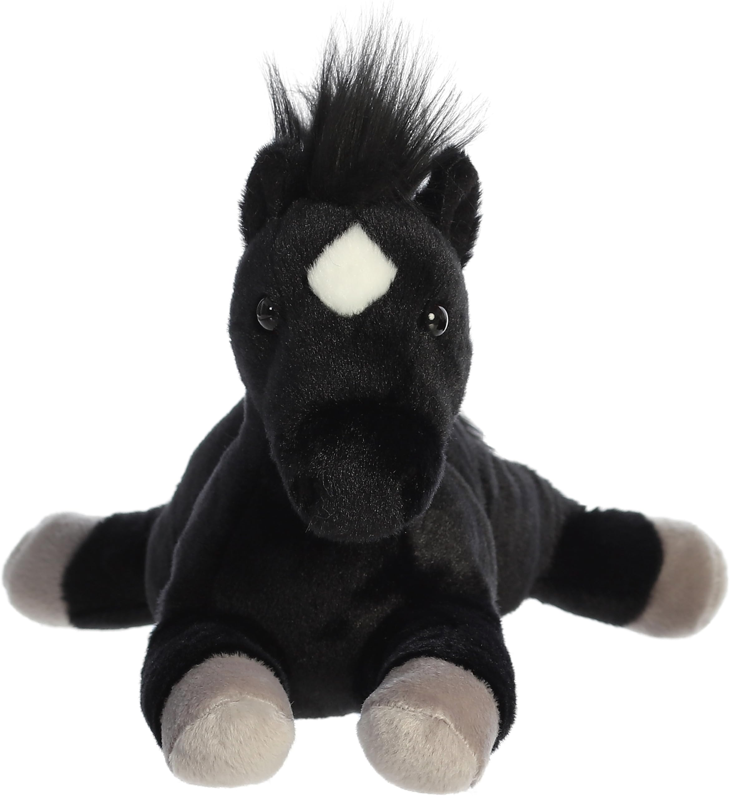 Aurora® Adorable Flopsie™ Blackjack™ Stuffed Animal - Playful Ease - Timeless Companions - Black 12 Inches