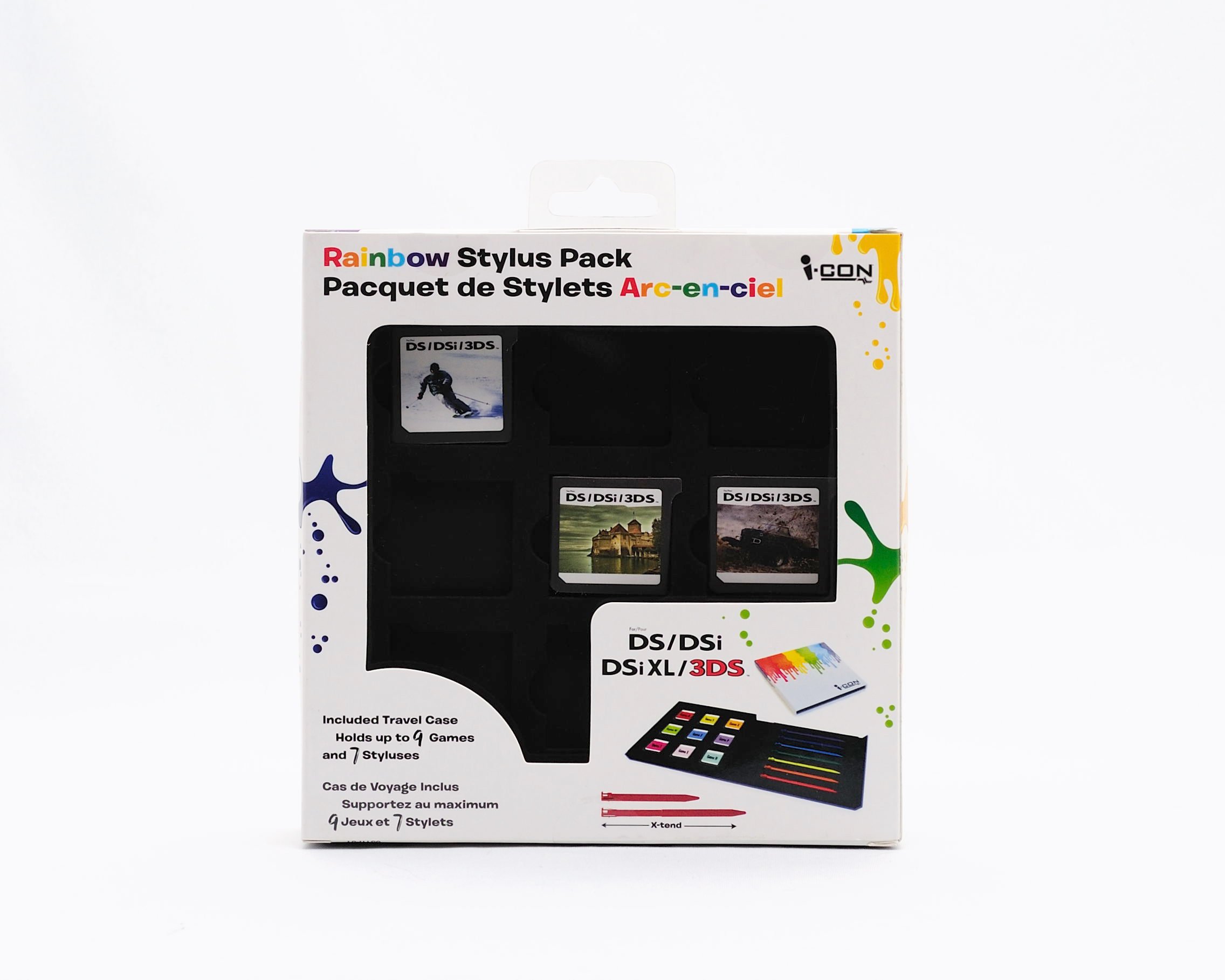 Stylus X-tend Pack - Rainbow for 3DS