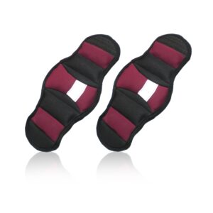 cap fitness pair of 2 pounds wrist weights (magenta)