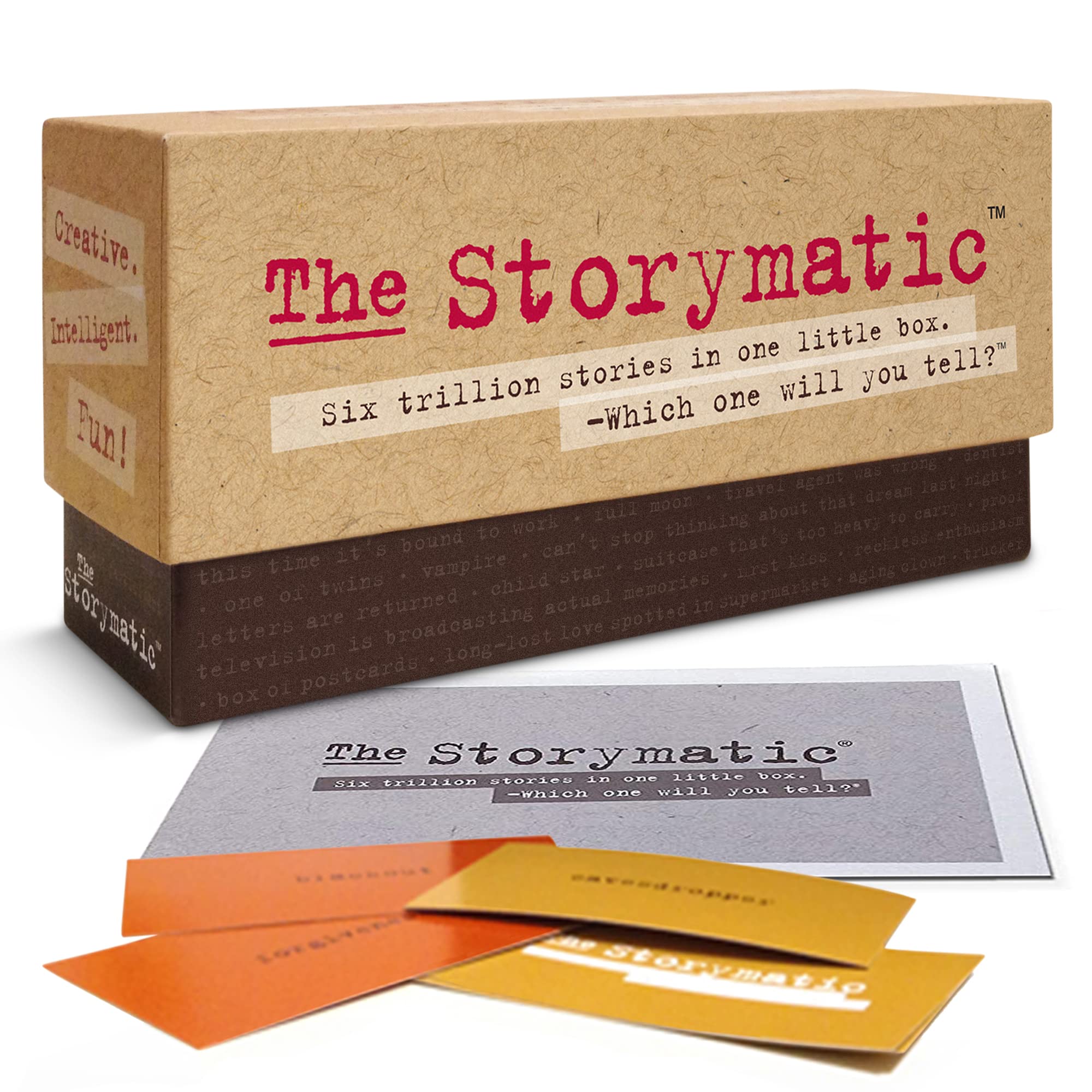 The Storymatic Classic – Creative Writing Prompts and Story Games – Storyteller Cards – Teacher Tool