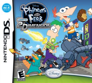 phineas and ferb: across the 2nd dimension - nintendo ds