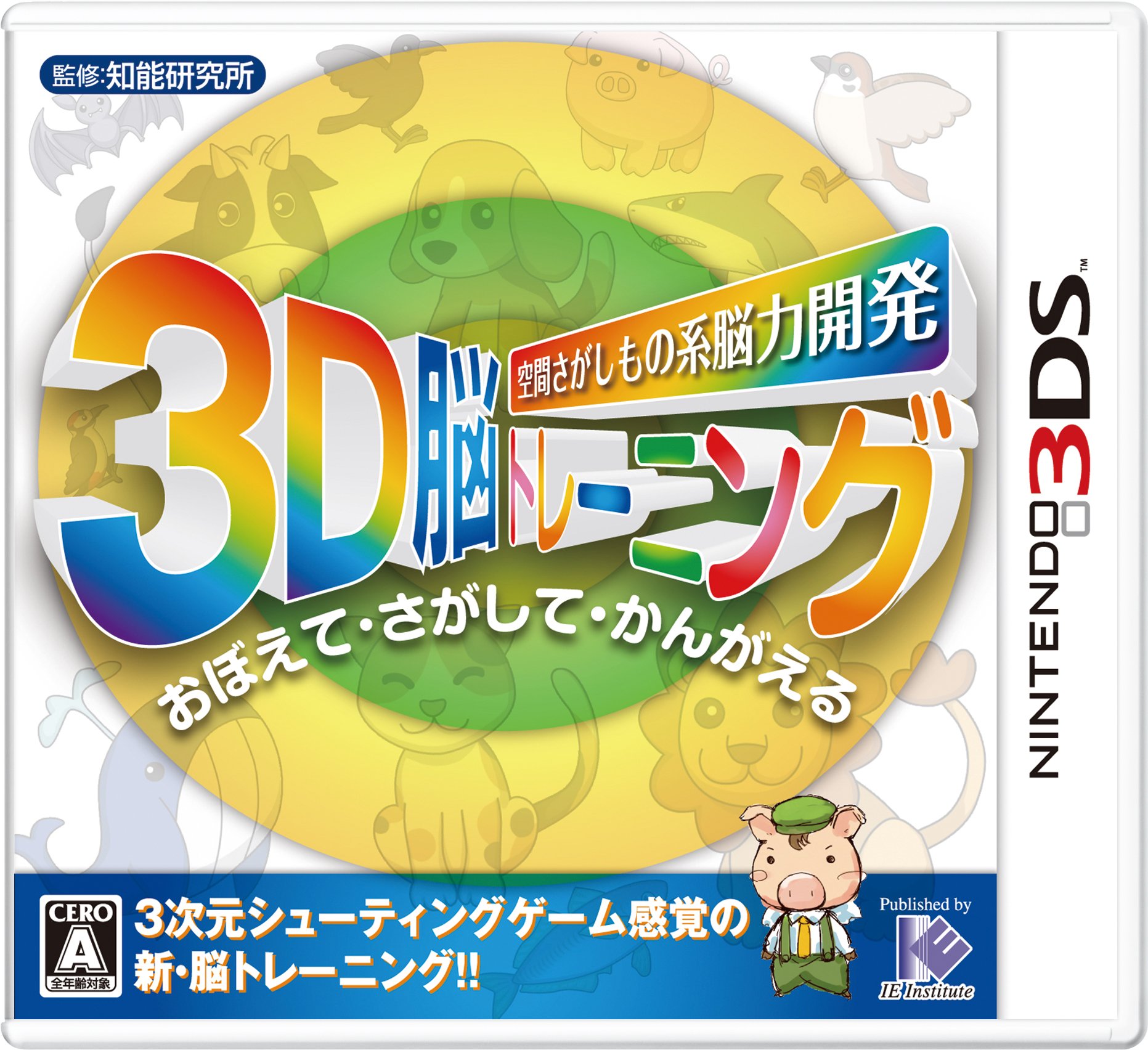 Kuukan Sagashimono Kei: Nouryoku Kaihatsu 3D Nou Training [Japan Import]