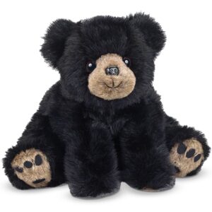 bearington rocky plush stuffed animal black bear, 19"