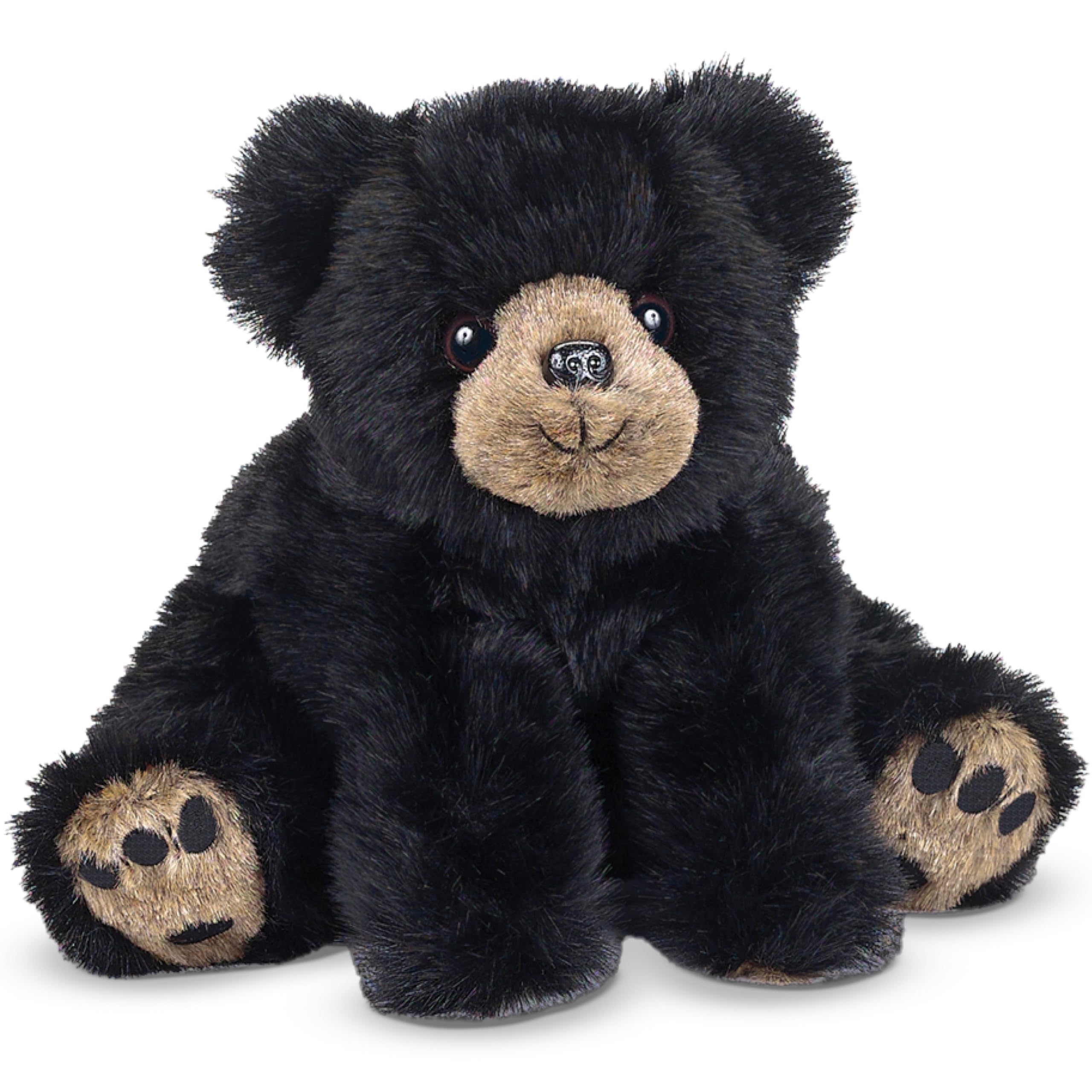 Bearington Rocky Plush Stuffed Animal Black Bear, 19"