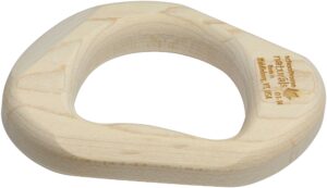 maple teether - single - made in usa