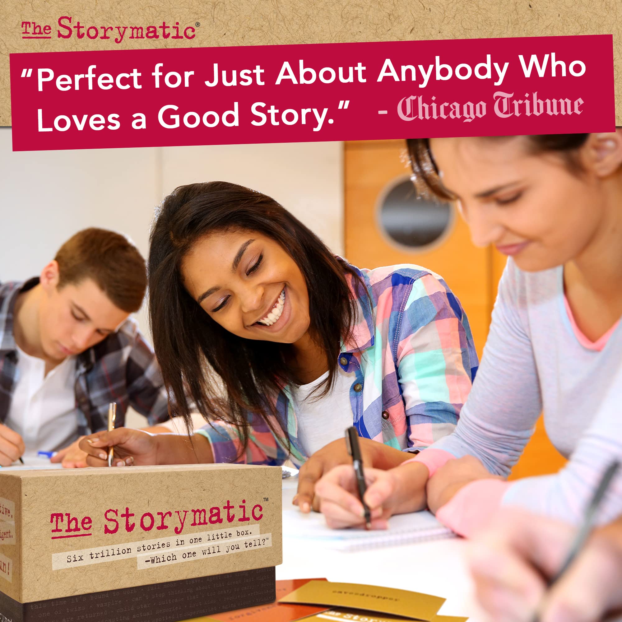 The Storymatic Classic – Creative Writing Prompts and Story Games – Storyteller Cards – Teacher Tool