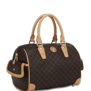 Signature Small Boston Bag By Rioni Designer Handbags & Luggage