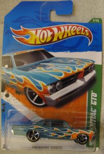 hotwheels 2011 treasure hunt- '64 pontiac gto