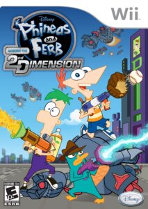 phineas and ferb: across the 2nd dimension - nintendo wii