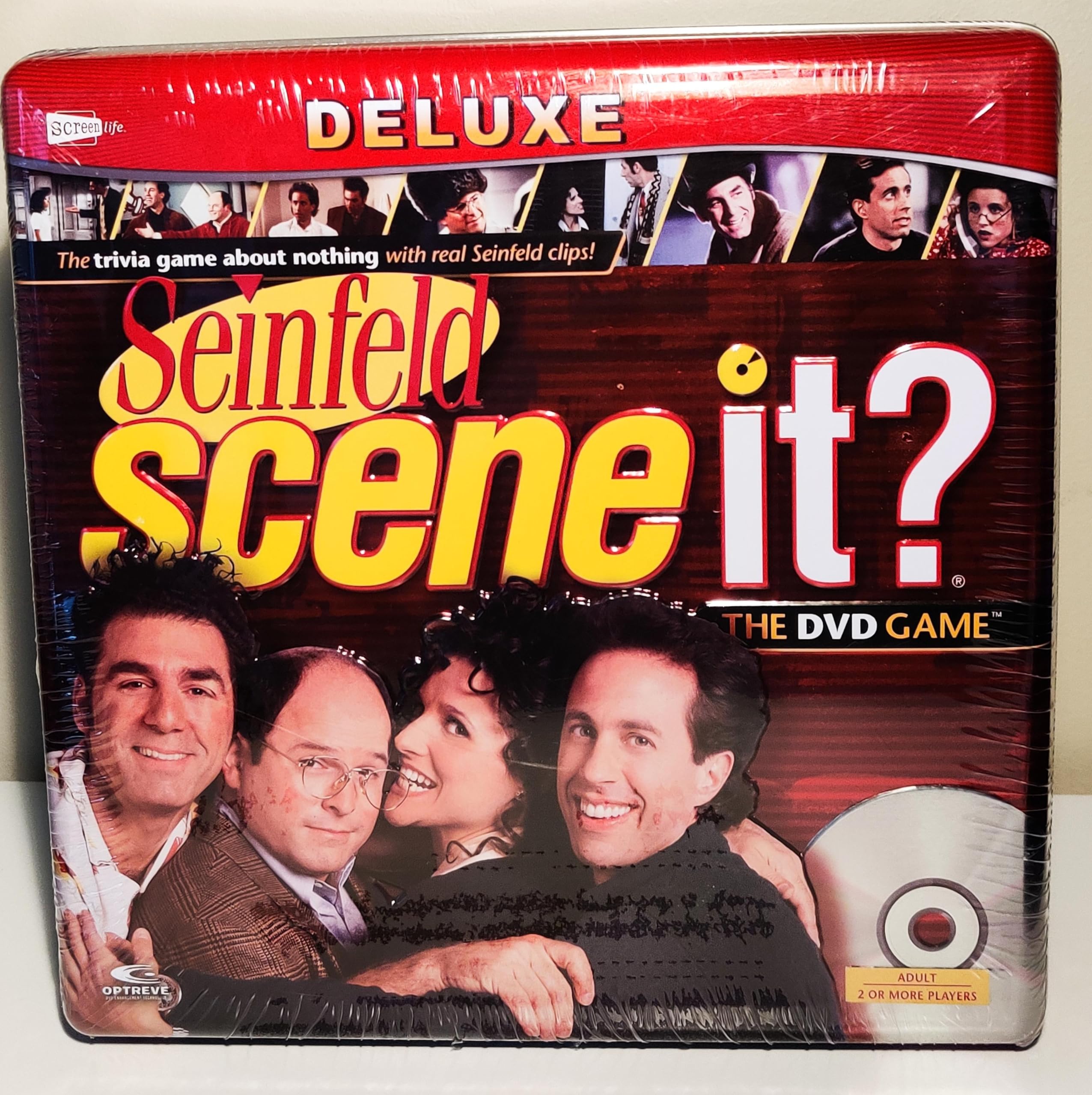 Seinfeld Scene It? Dvd Game in Collectible Tin