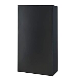 Global Industrial 36"W Premium Lateral File Cabinet, 5 Drawer, Black