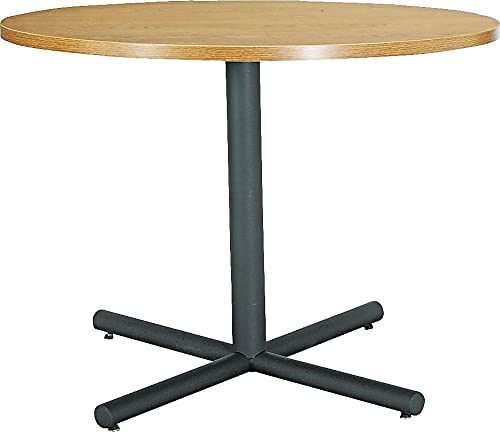 HON XSP36P Single Column Steel Base, 36w x 36d x 27-7/8h, Black