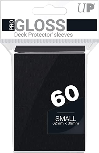 Ultra Pro Card Supplies Deck Protector Sleeves, Black, 60 Count