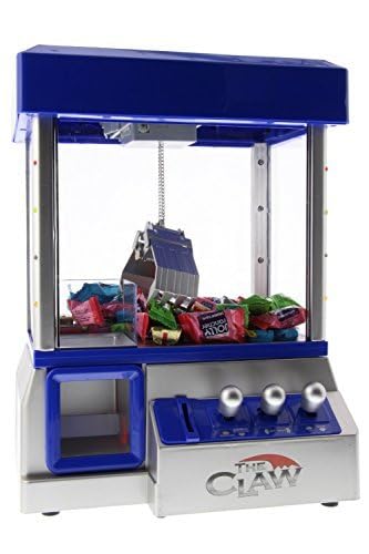 Mini Claw Machine For Kids – The Toy Grabber is Ideal for Children and Parties, Fill with Small Toys and Candy – Feature LED Lights, Loud Sound Effects and Coins