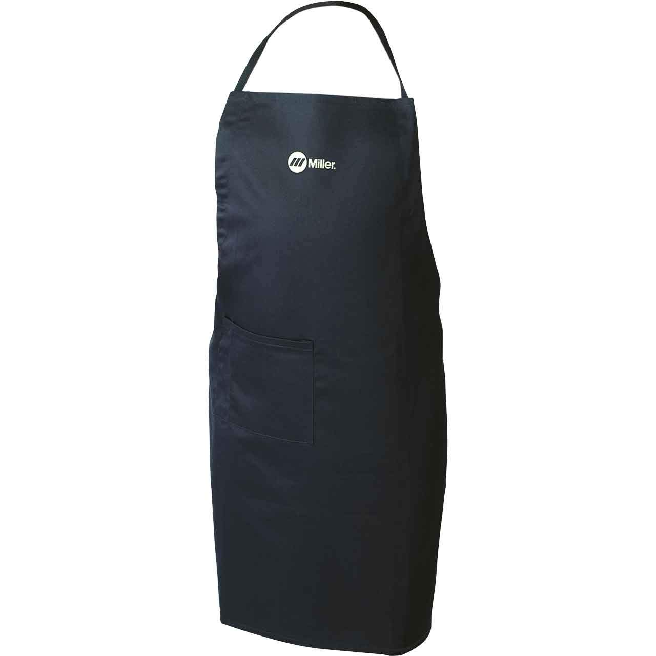 Miller Electric Classic Cloth Apron, L 35 In, W 9 In, navy blue (247149)