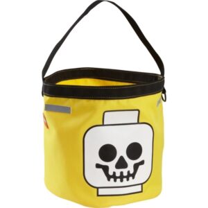 lego skull halloween tote