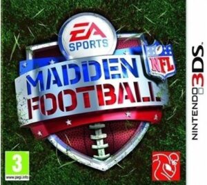 madden nfl football /3ds - europe/australian version of nintendo 3ds