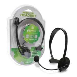 xbox360 hyperkin microphone headset (black)