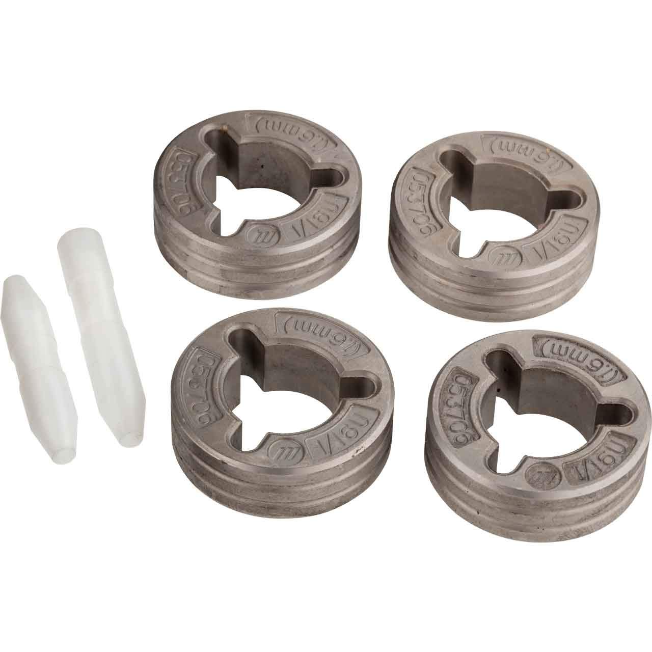 Miller 046787 Drive Roll Kit, 50 Series, 1/16 U-GR 4 Rolls