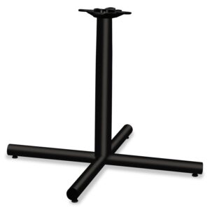 hon xsp36p single column steel base, 36w x 36d x 27-7/8h, black