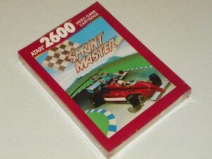 atari 2600 video game cartridge -- sprint master sprintmaster -- new old stock -- factory sealed