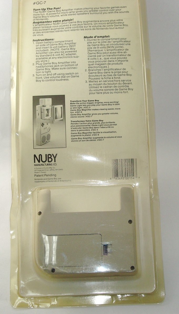 Nuby Amplifier for Game Boy