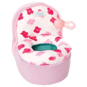 manhattan toy baby stella playtime potty chair baby doll accessory for 12" and 15" soft dolls